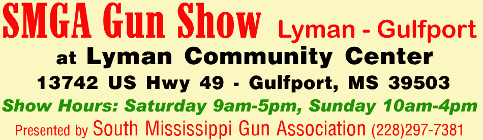 2021 Mississippi Gun Shows - WorldwideGunShows Mississippi 2021 Gun ...
